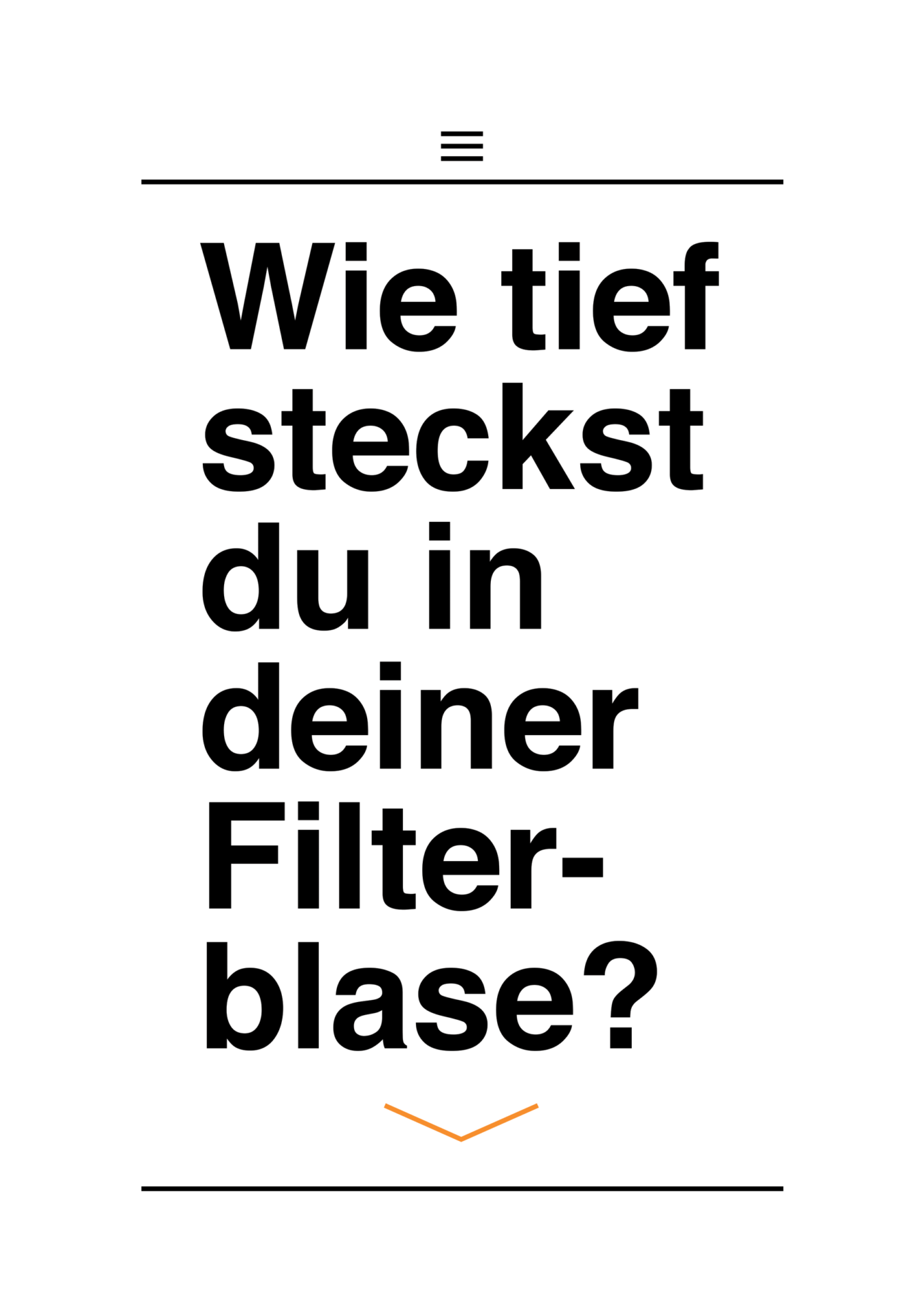 Interaktiver Test zur eigenen Filterblase - BEE SECURE