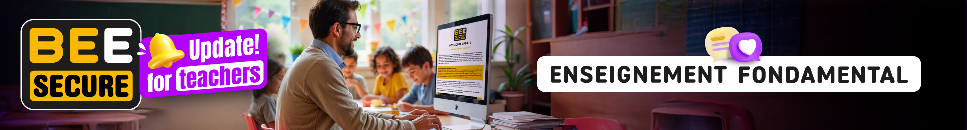 BEE SECURE Update - Enseignement fondamental - BEE SECURE