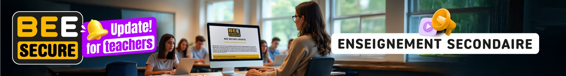 BEE SECURE Update - Enseignement secondaire - BEE SECURE